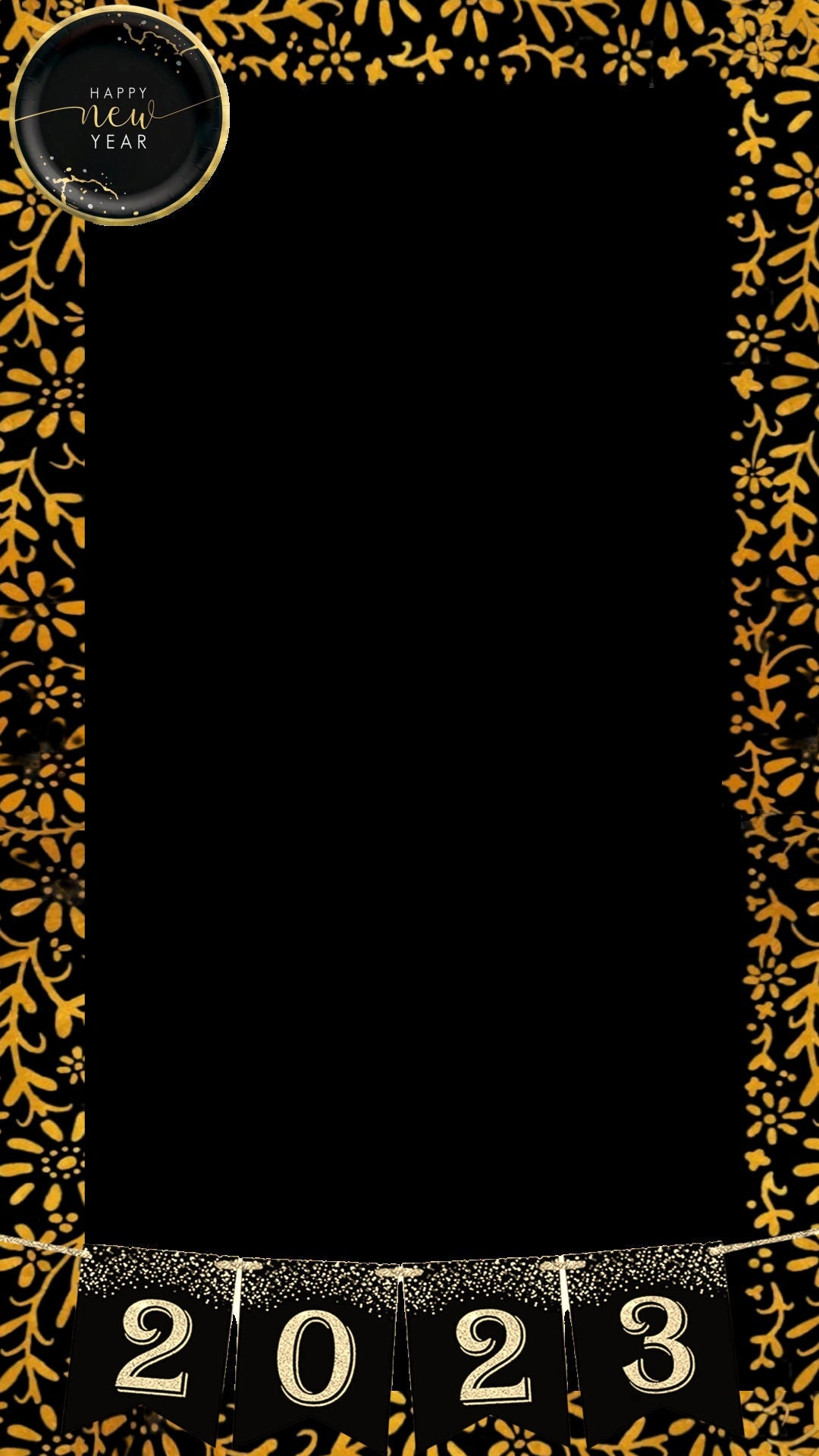 Instagram New Year's Reel Overlay Border - Etsy