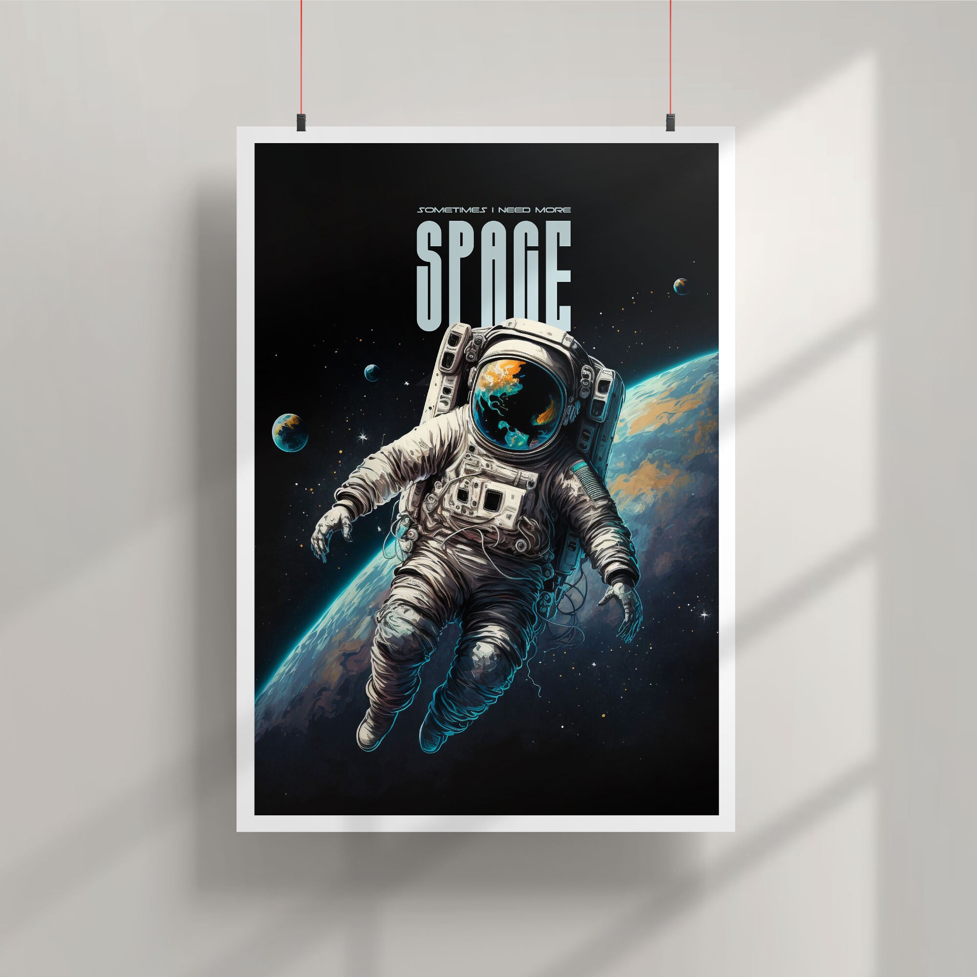 Astronaut Quoting Scripture