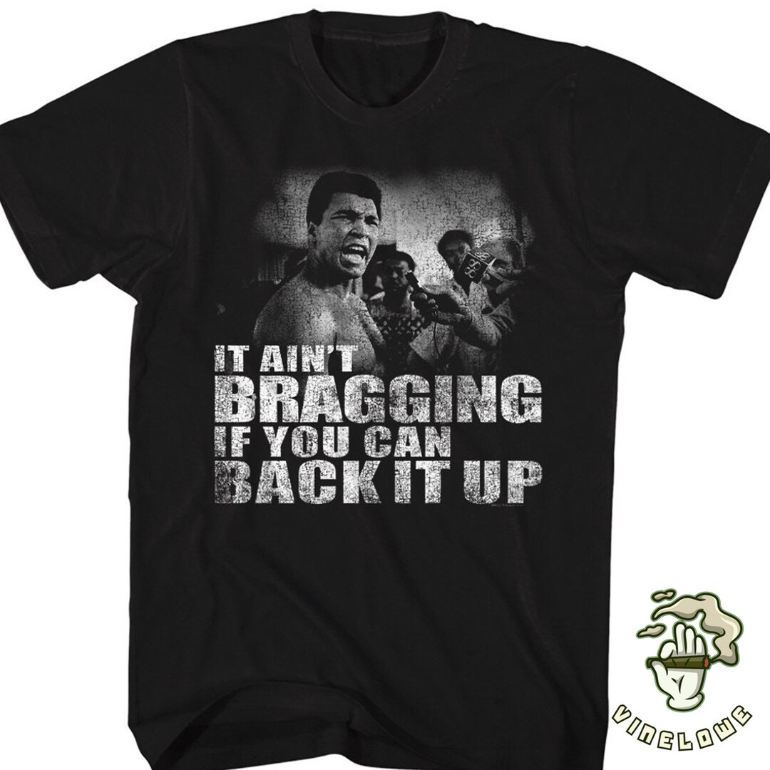 Muhammad Ali It Aint Bragging Boxing - Etsy