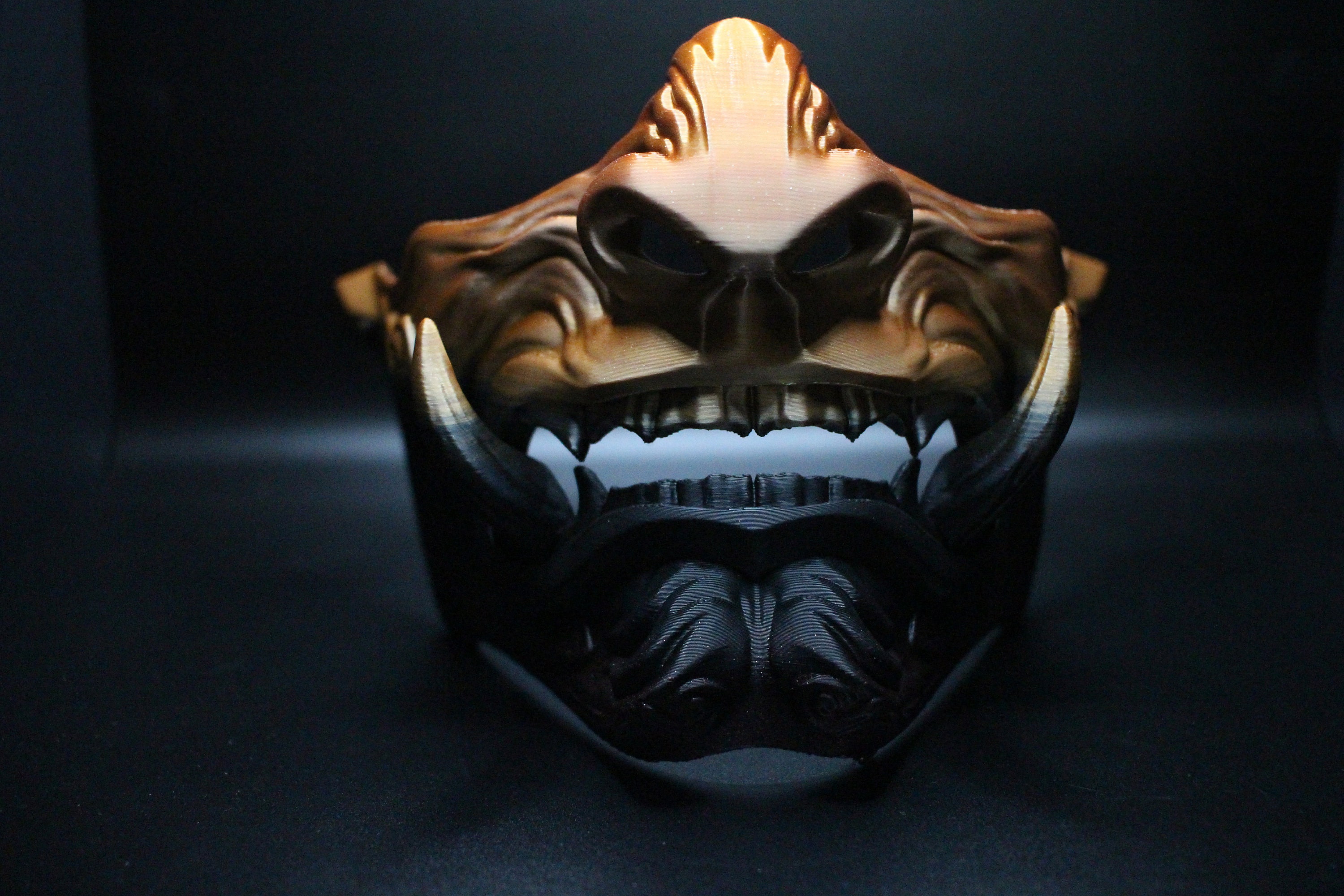 Samurai Mask | Cosplay | Halloween | Oni - Etsy
