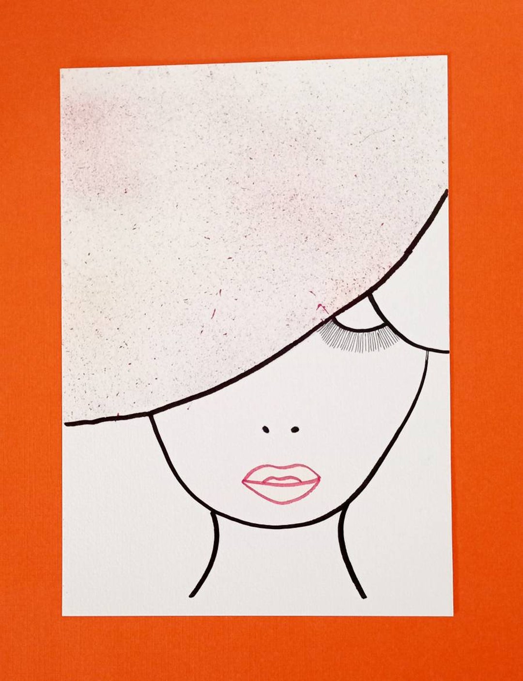 Minimalist Drawing Portrait Woman One Line Drawing Line - Etsy