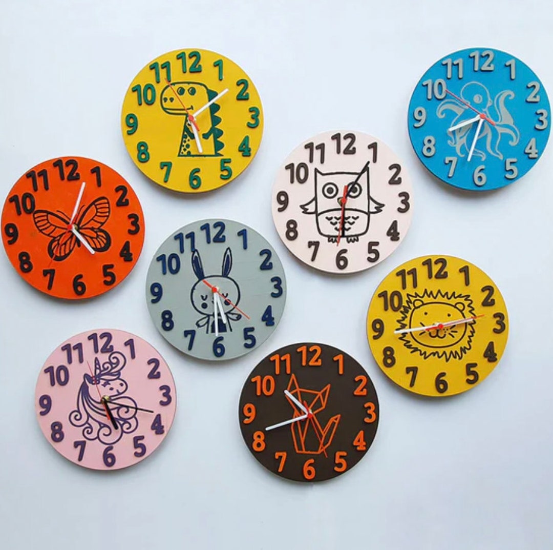Make a Clock DIY Kit Crafting - Etsy