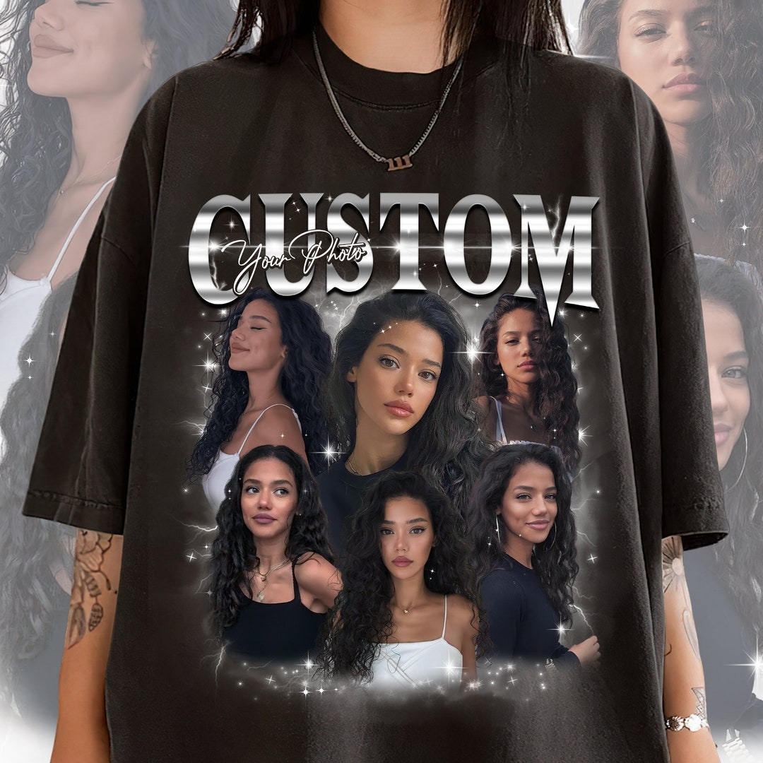 Custom Bootleg Shirt Comfort Colors, Personalized Oversized Bootleg T ...