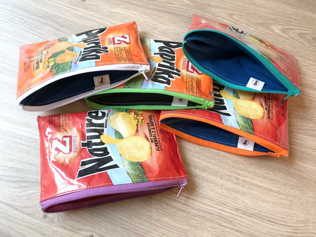 Handmade Pouch Made From Recycled Packaging - Etsy