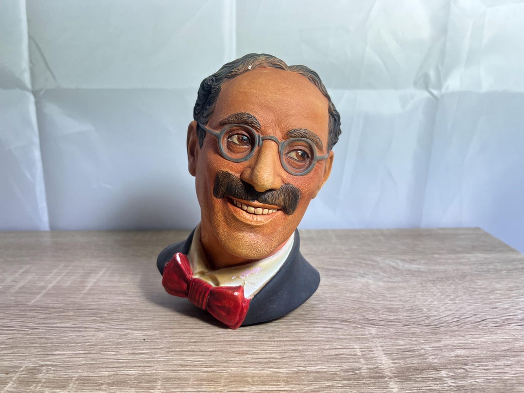 1984 Groucho Marx Bust by Legend Products – Made in England – 14.5cm ...