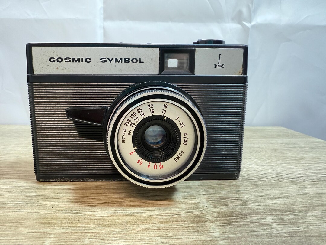 LOMO Cosmic Symbol 35mm Film Camera USSR Industar T-43 Lens + Case ...