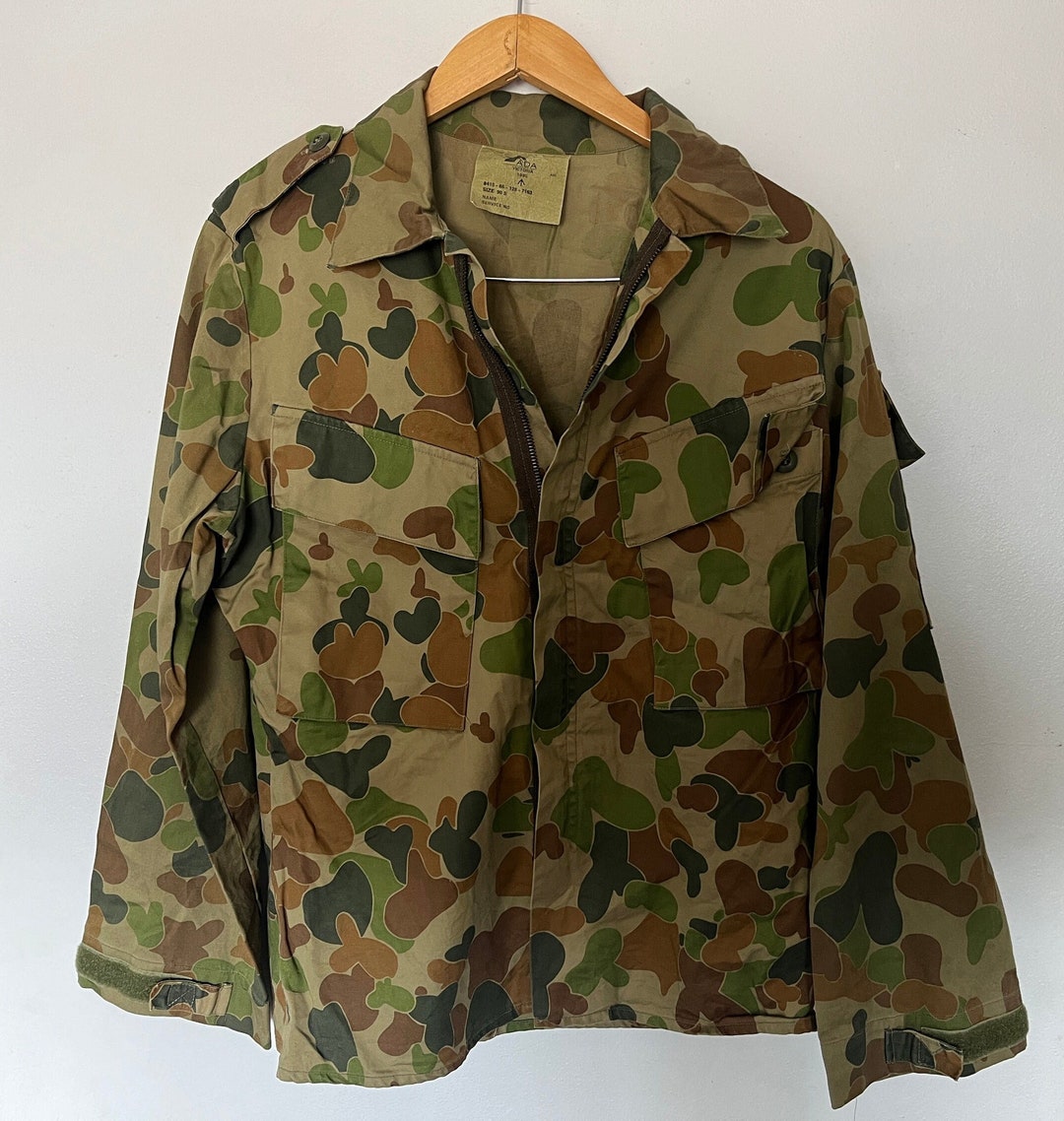 Australian Army DPCU Camouflage Jacket Size 90S ADA Victoria 1995 ...