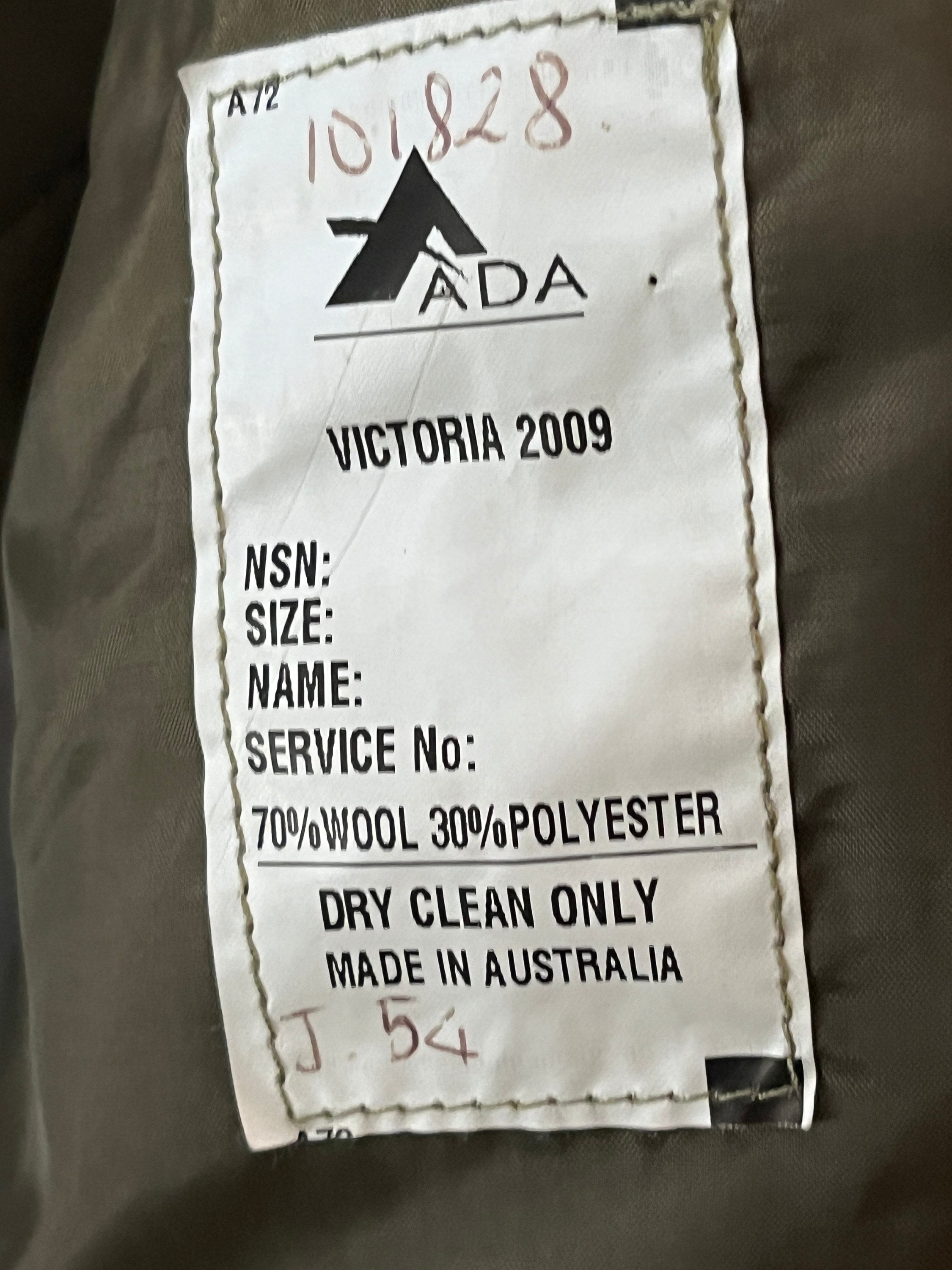 Genuine Australian Army Sergeant Uniform Dress & Ceremonial Jacket ...
