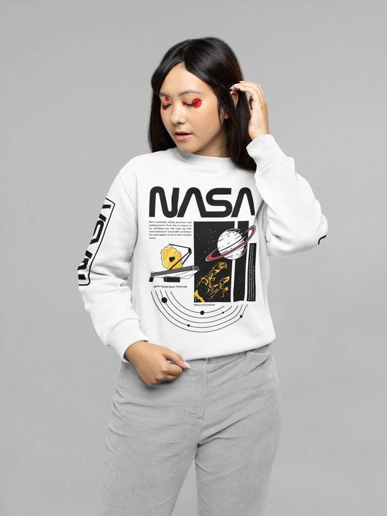 Nasa Sweatshirt James Webb Space Telescope, Nasa Sweater, Nasa Gift ...