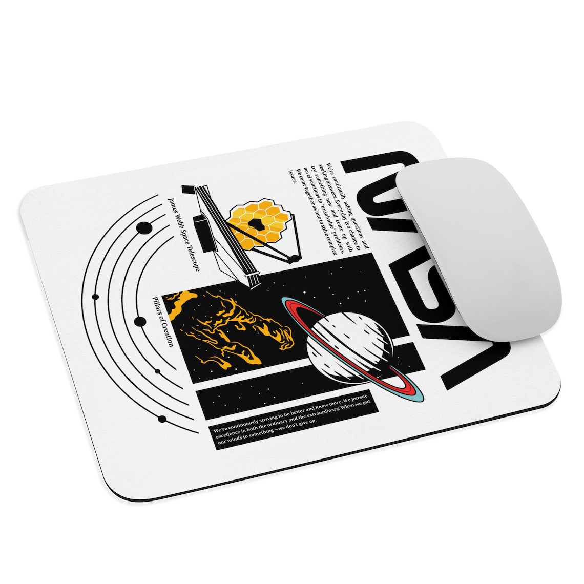 Nasa Mouse Pad, Nasa Mouse Mat, Space Mouse Pad, Space Mouse Mat. Space ...