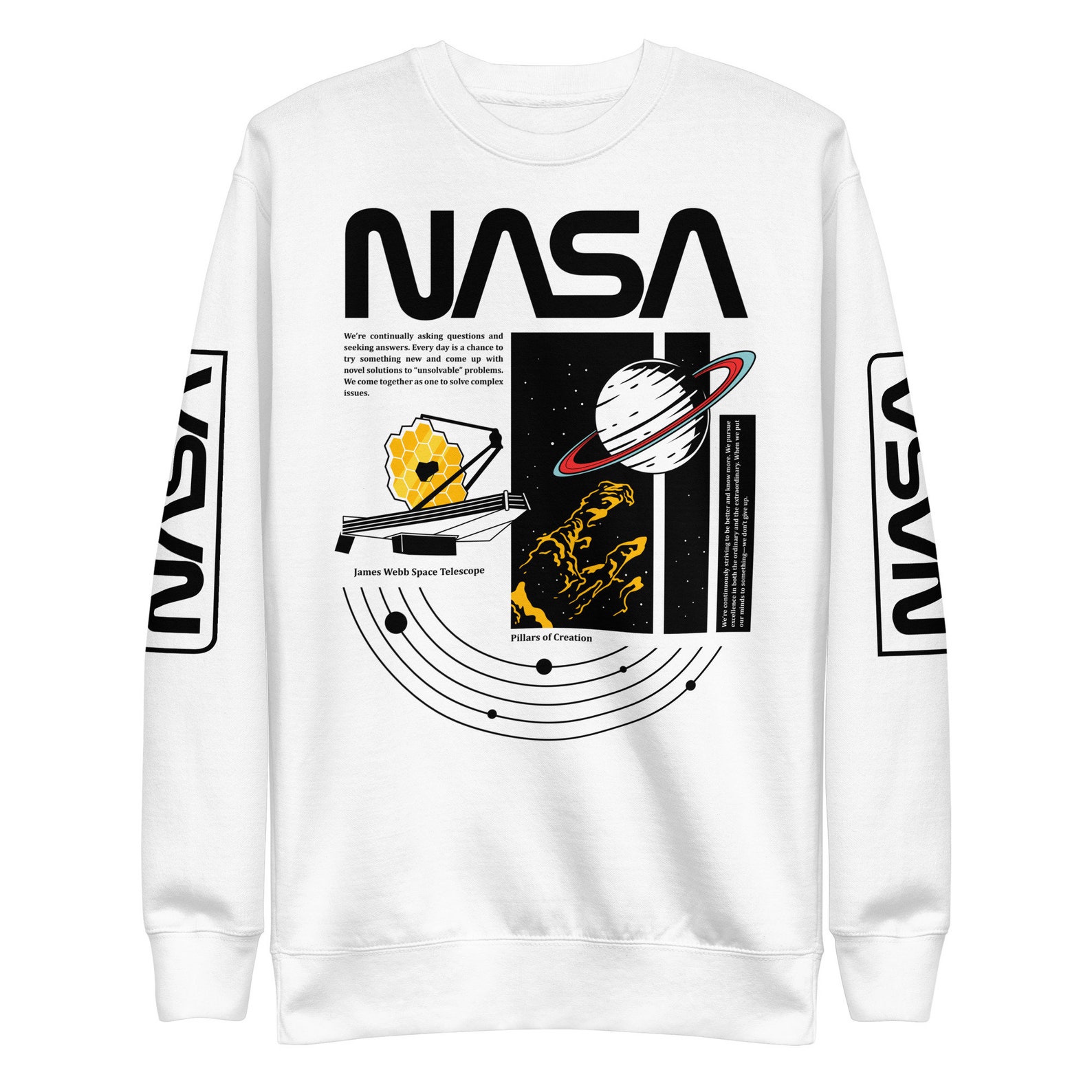 Nasa Sweatshirt James Webb Space Telescope, Nasa Sweater, Nasa Gift ...