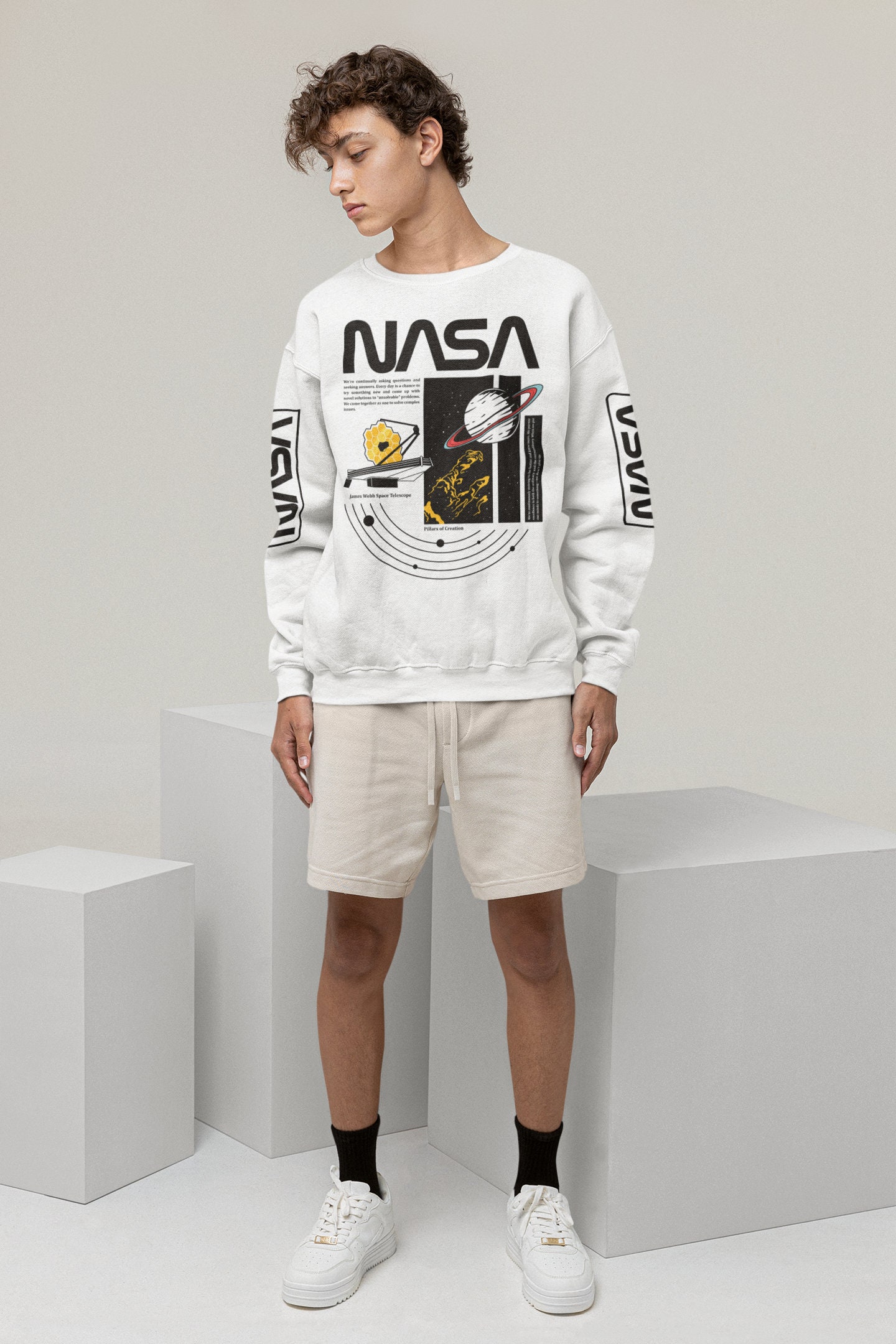 Nasa Sweatshirt James Webb Space Telescope, Nasa Sweater, Nasa Gift ...