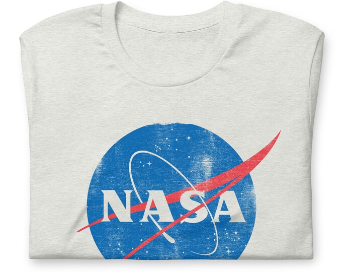 NASA T-shirt Soft Cotton Tee. NASA Logo. Astronaut. National ...