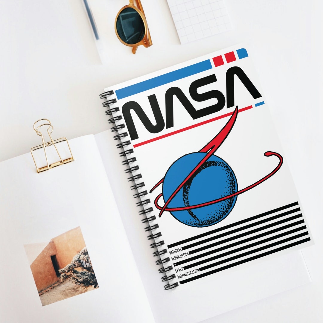 Nasa Spiral Notebook Space Themed Notebook Nasa Notebook Space Notebook ...