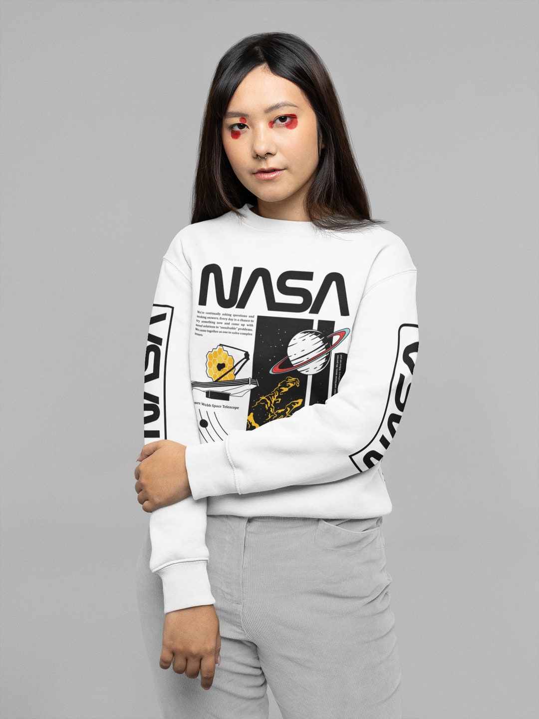Nasa Sweatshirt James Webb Space Telescope, Nasa Sweater, Nasa Gift ...