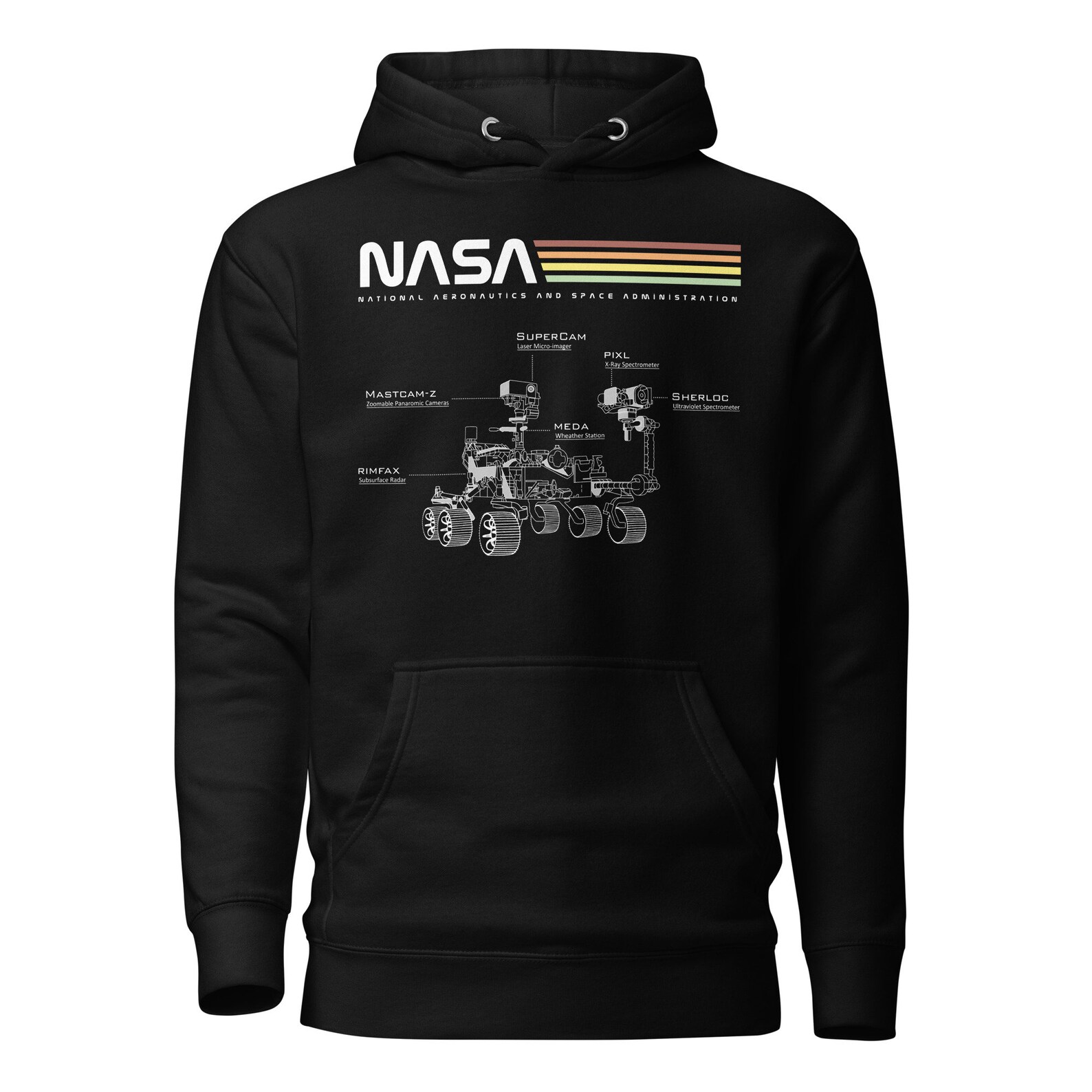 Nasa Space Hoodie, Nasa Hoodie, Perseverance Rover, Nasa Gift Men ...