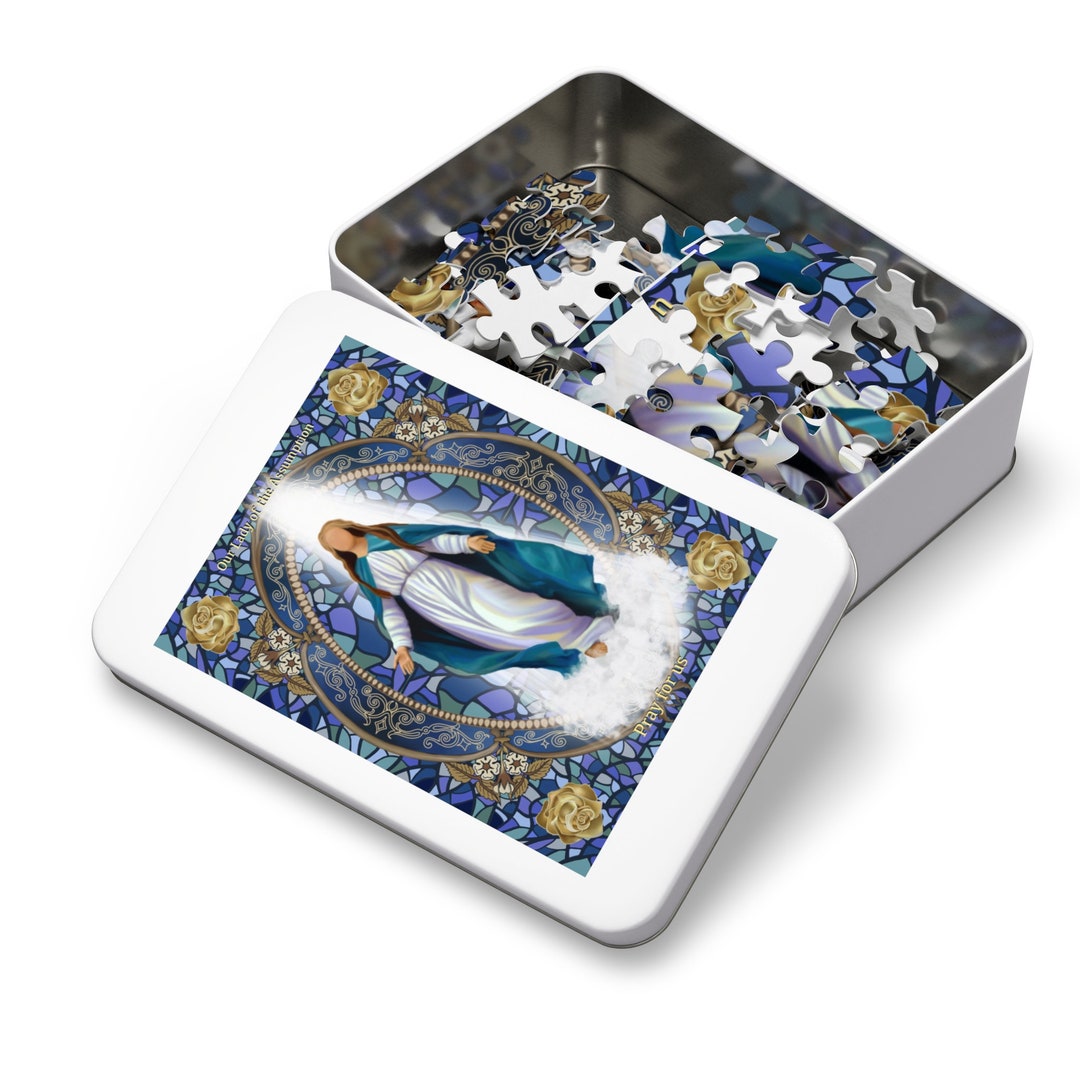 Our Lady of the Assumption Catholic Puzzle (110-piece) - Etsy