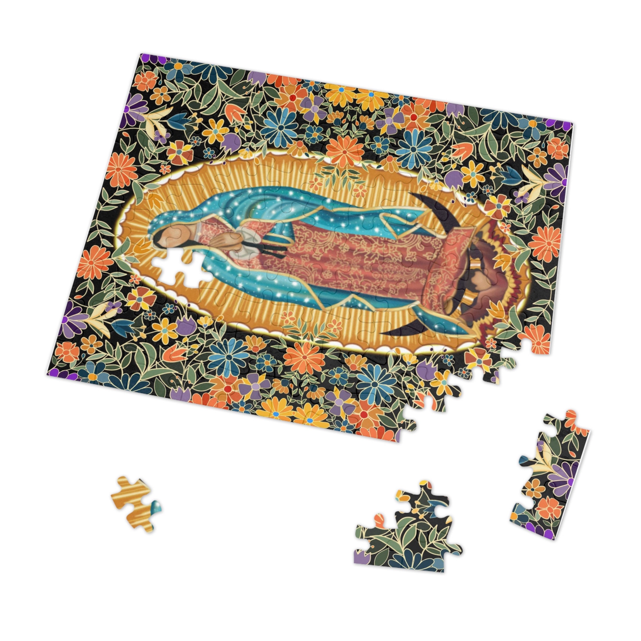 Our Lady of Guadalupe Catholic Puzzle 110-piece - Etsy