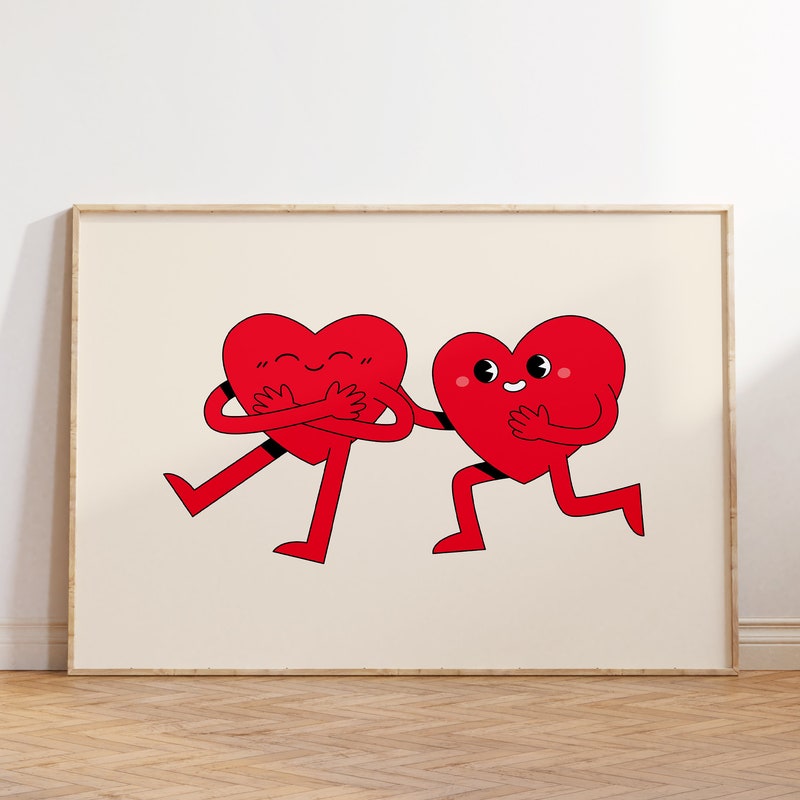 Heart Poster - Etsy