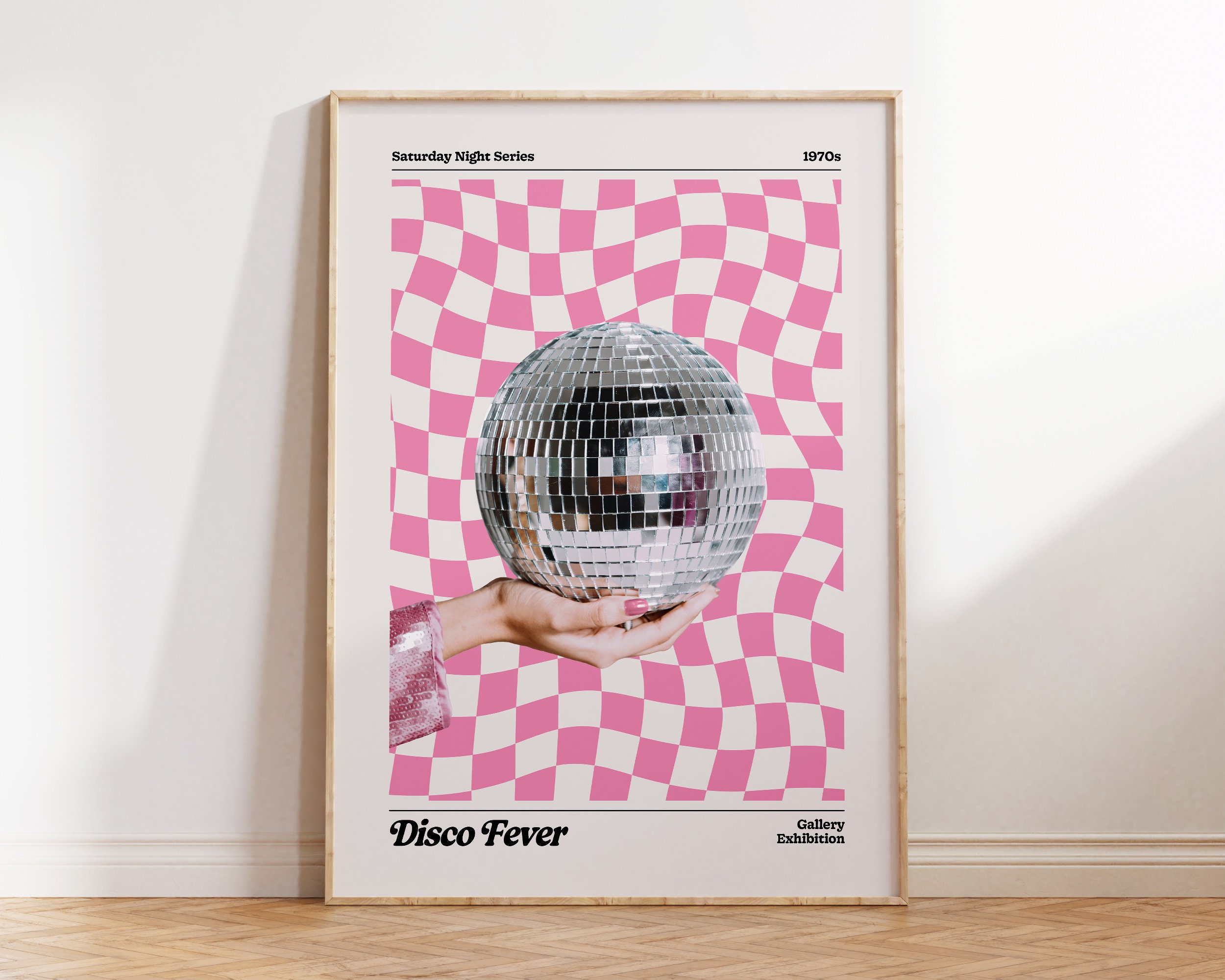 Disco Print, Disco Poster, Trendy Wall Art, Digital Download Print ...