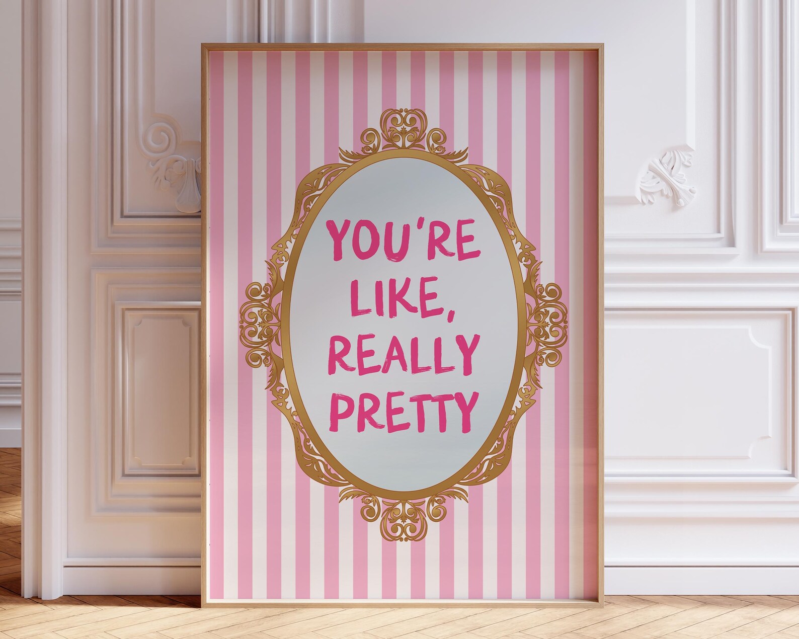 You're Like Really Pretty Print, Digital Download, Trendy Wall Art ...