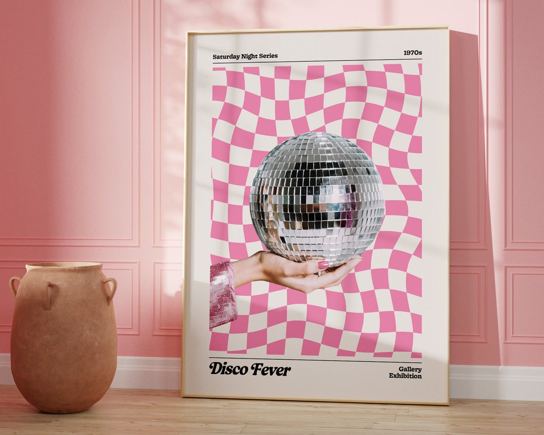 Disco Print, Disco Poster, Trendy Wall Art, Digital Download Print ...