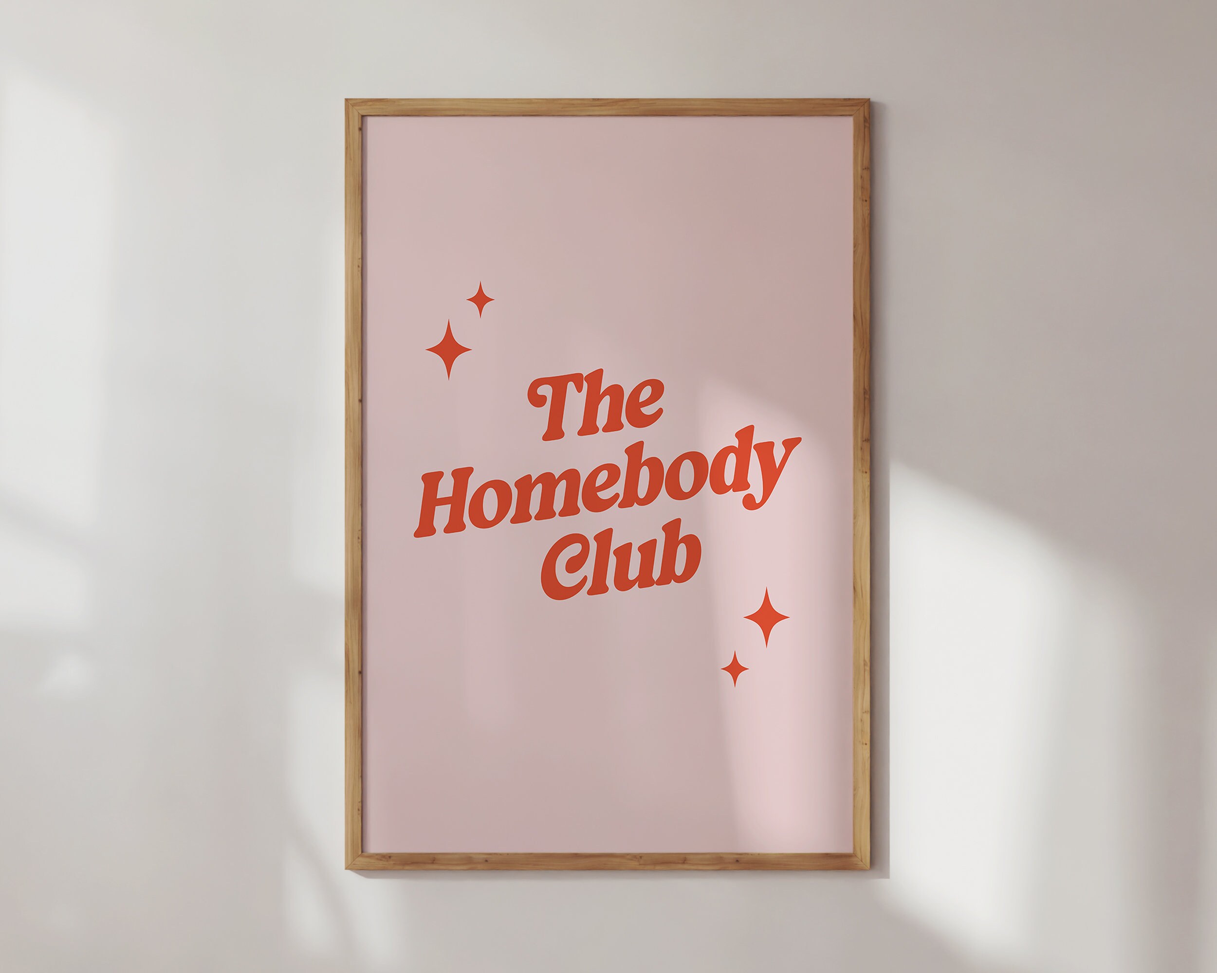 The Homebody Club Print Trendy Wall Art Digital Download - Etsy The Homebody Club Print Trendy Wall Art Digital Download - Etsy