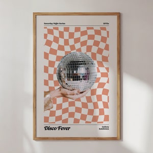 Disco Print, Disco Poster, Trendy Wall Art, Digital Download Print ...