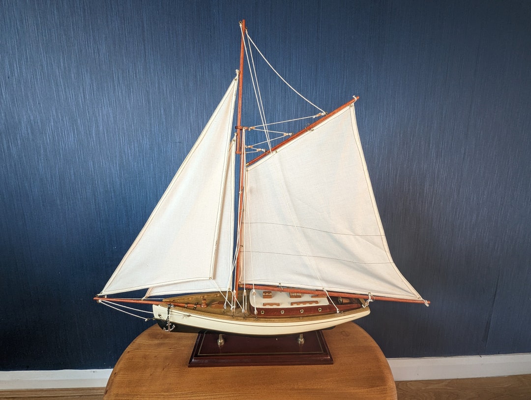 Large Ship Nautical Wood Wooden Model Boat/ship Maritime 80cm - Etsy