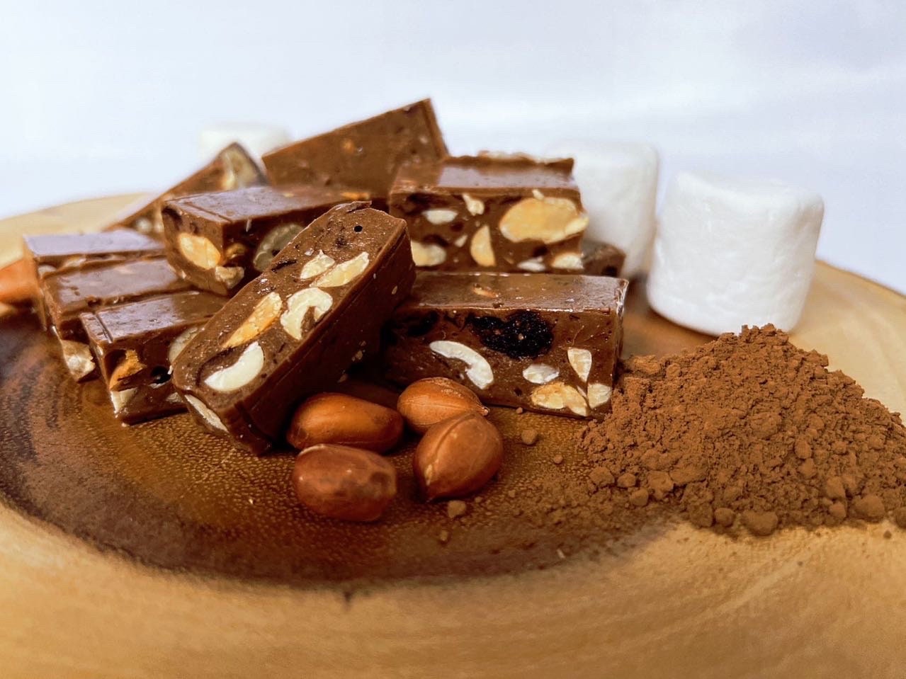 Delicious Chocolate Flavor Nougat Candy - Etsy