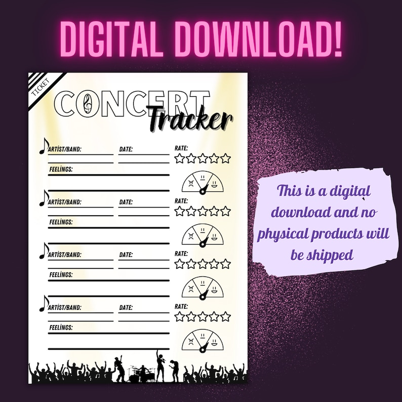 Concert Tracker | Music Journal | Artists Live Tracker | Bands Live ...