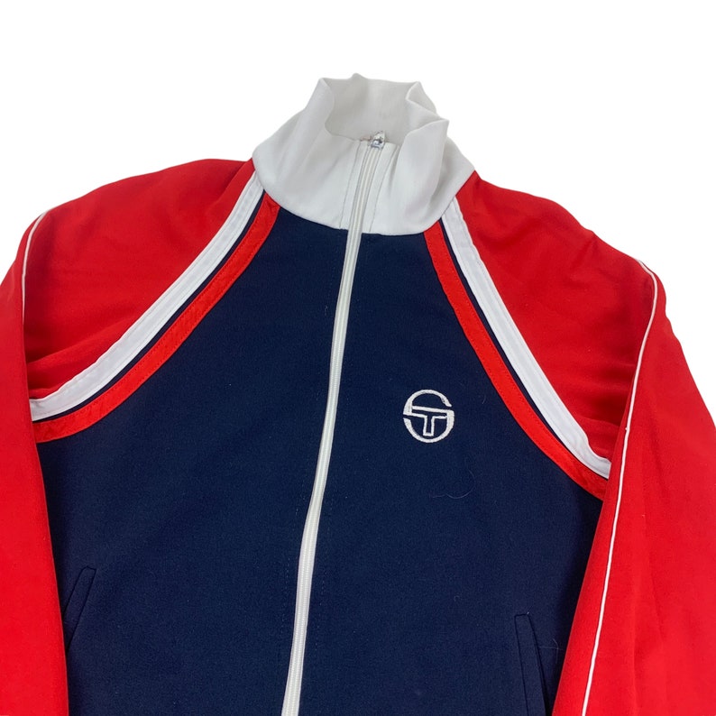 Sergio Tacchini Track Top Jacket Sweatshirt Pullover - Etsy