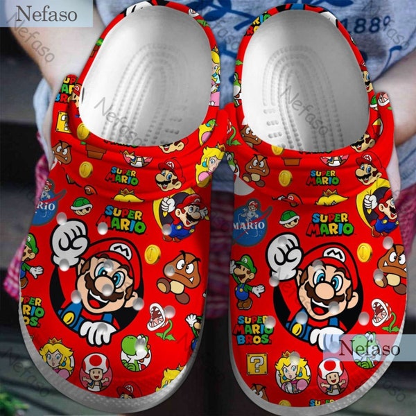 Mens Super Mario Shoes - Etsy