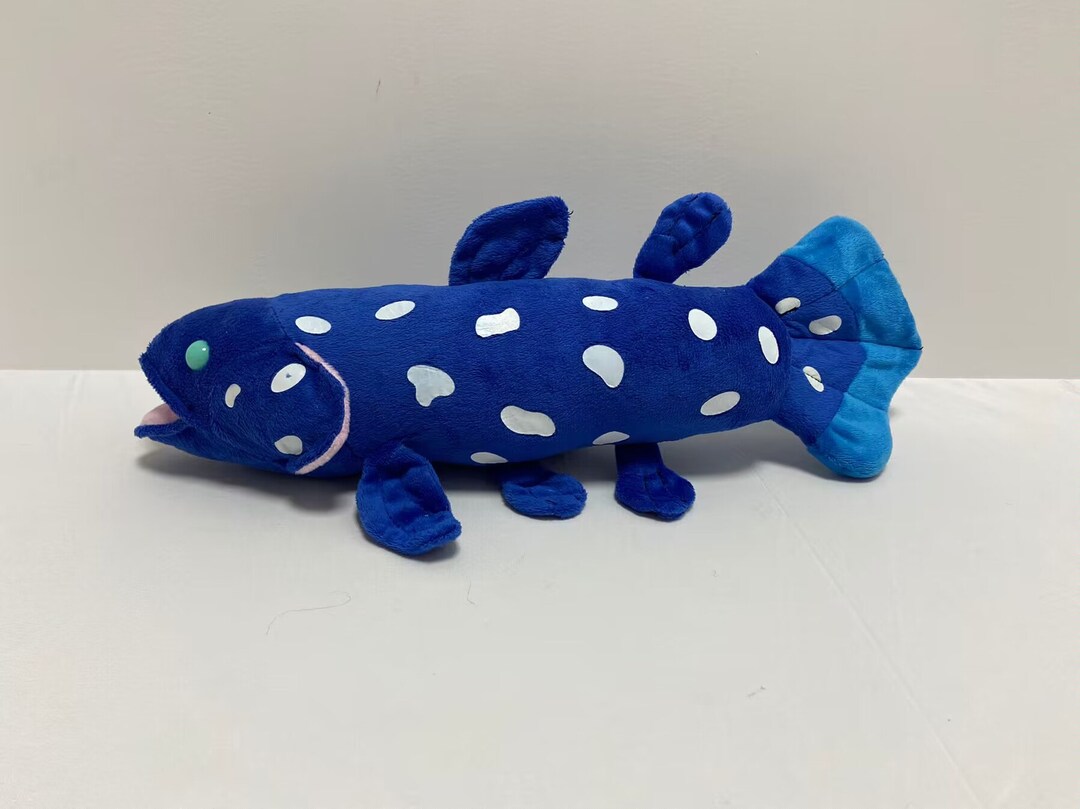 Realistic Plush Coelacanth in 45cm - Etsy