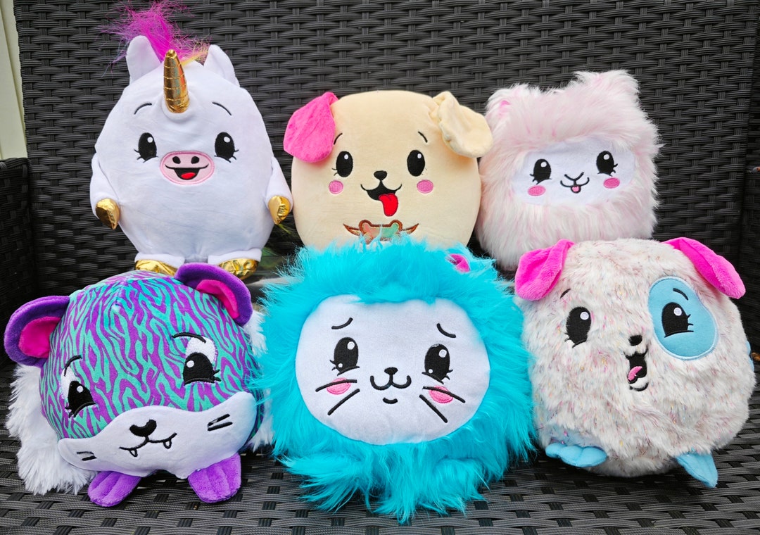 Plush Squishy Ball Animals in 20cm - Etsy
