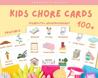 Autism Printable Kid's Routine Cards - Visual Schedule, ASD, ADHD ...