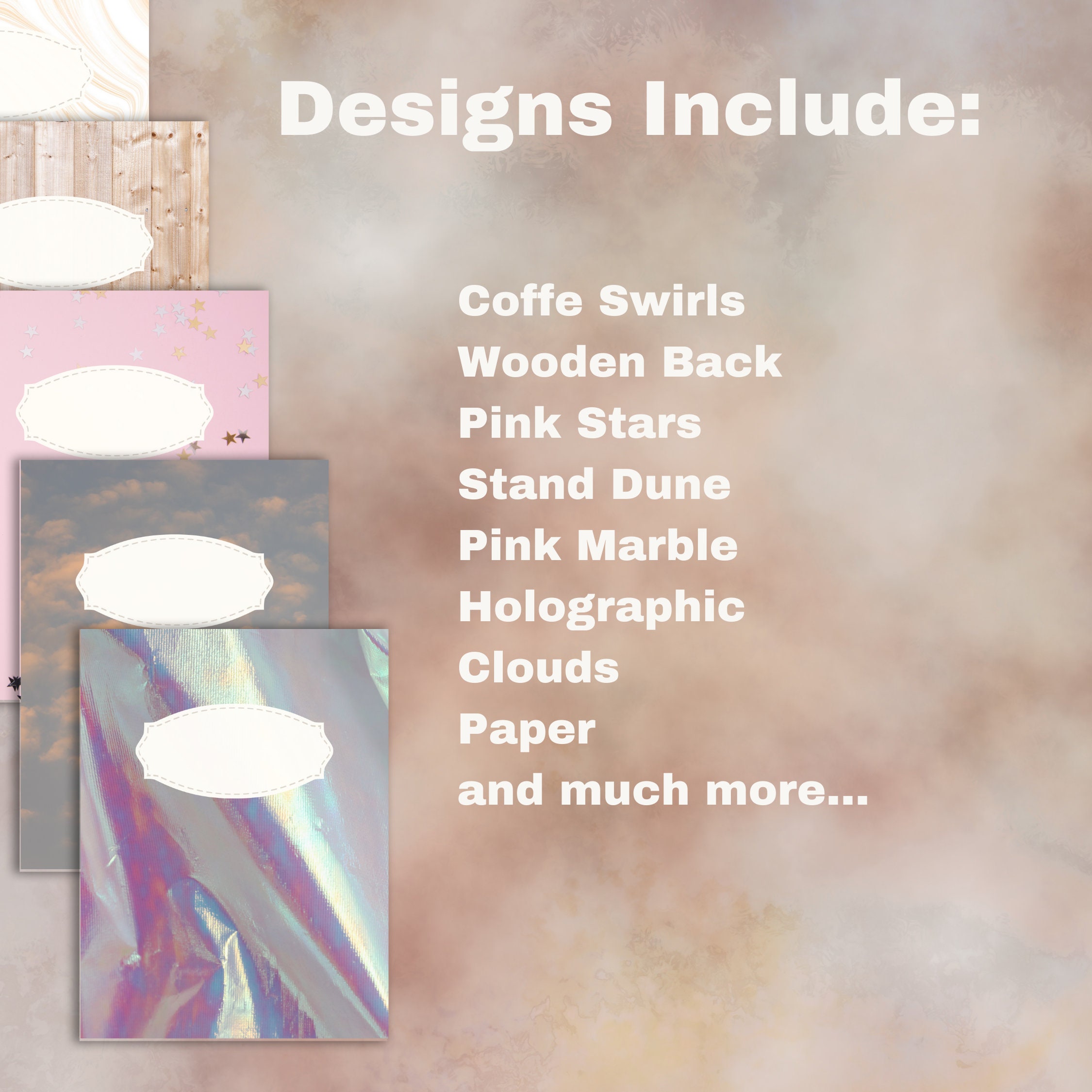 Aesthetic Binder + Book Cover for Teachers and Students - Printable ...