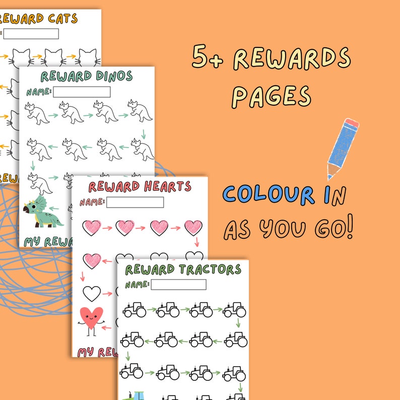 Printable Chore Chart for Kids - ADHD Lifestyle, Routines, Checklists ...