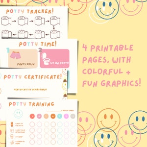 Printable Potty Training Chart for Toddlers - Print Yourself Rewards ...