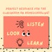 Listening Behavior Chart Poster for Kids - Printable, ASD, ADHD ...