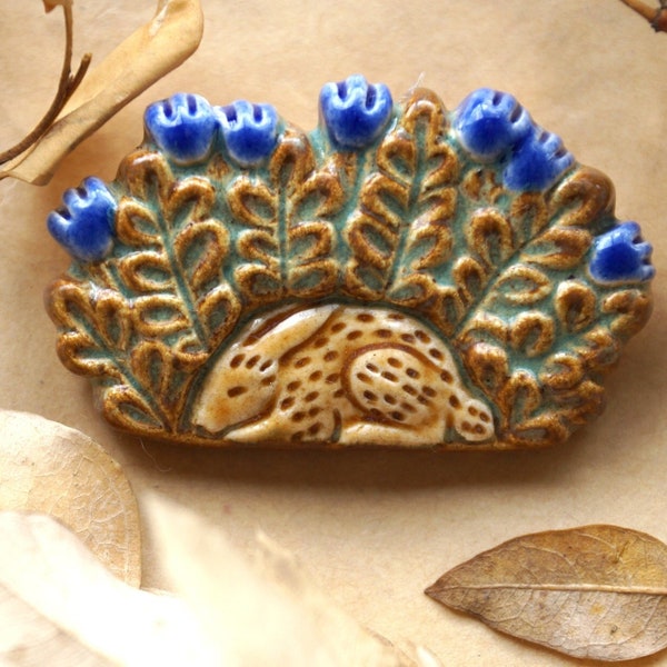 Ceramic Brooch - Etsy