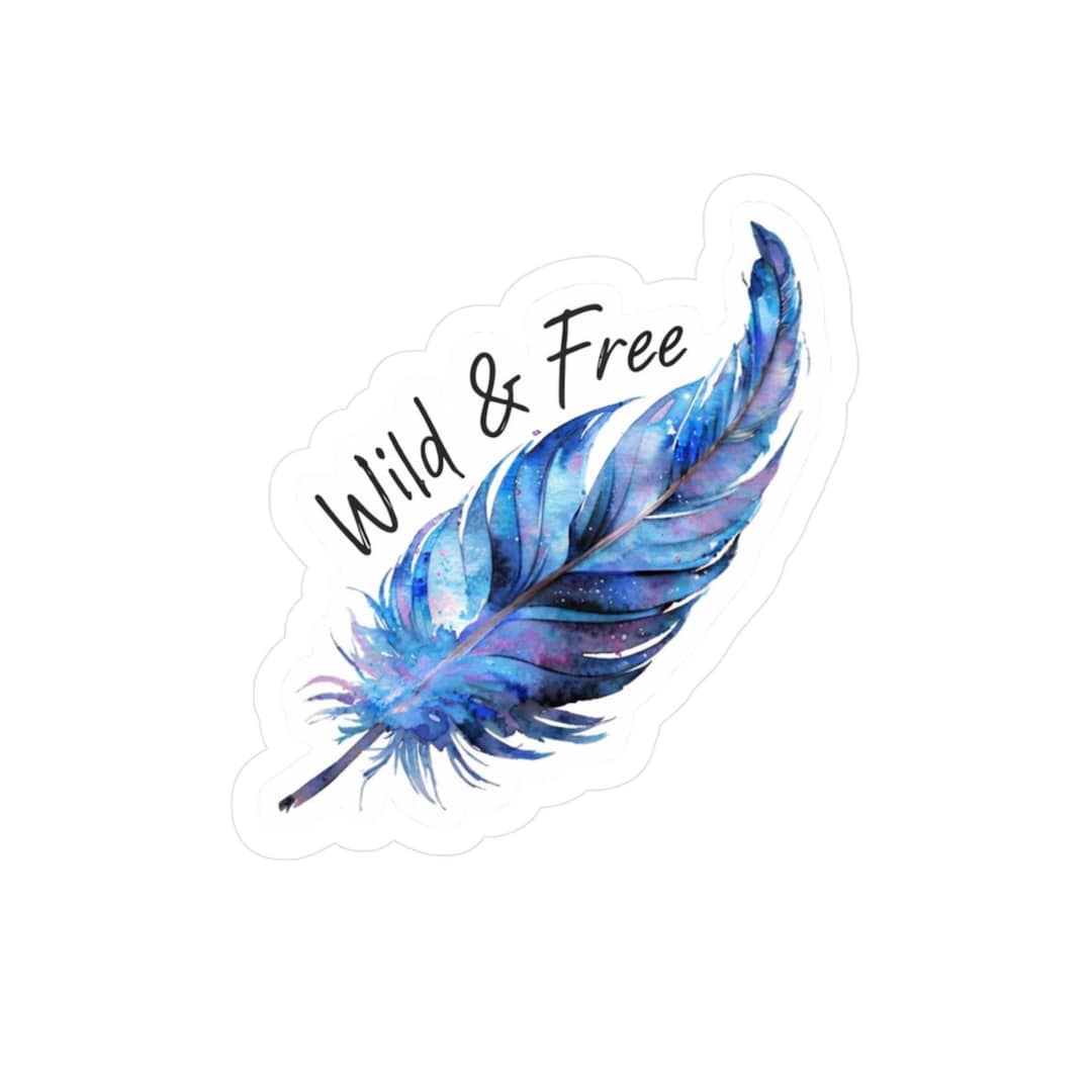 Wild & Free Vinyl Decals - Nature Lovers Decor, Boho Home Decor, Car ...
