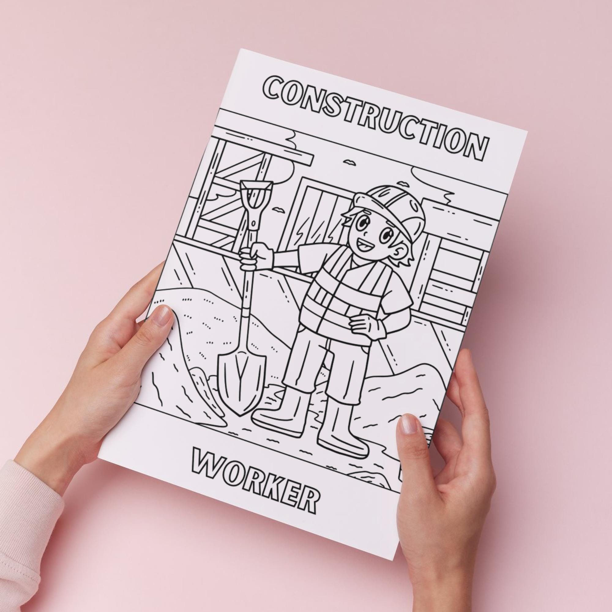 Construction Coloring Pages for Kids, Construction Coloring Book ...