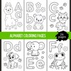 Cute Monster Coloring Pages for Kids, Monster Birthday Party, Cute ...