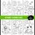 Cute Monster Coloring Pages for Kids, Monster Birthday Party, Cute ...