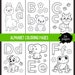 Cute Monster Coloring Pages for Kids, Monster Birthday Party, Cute ...