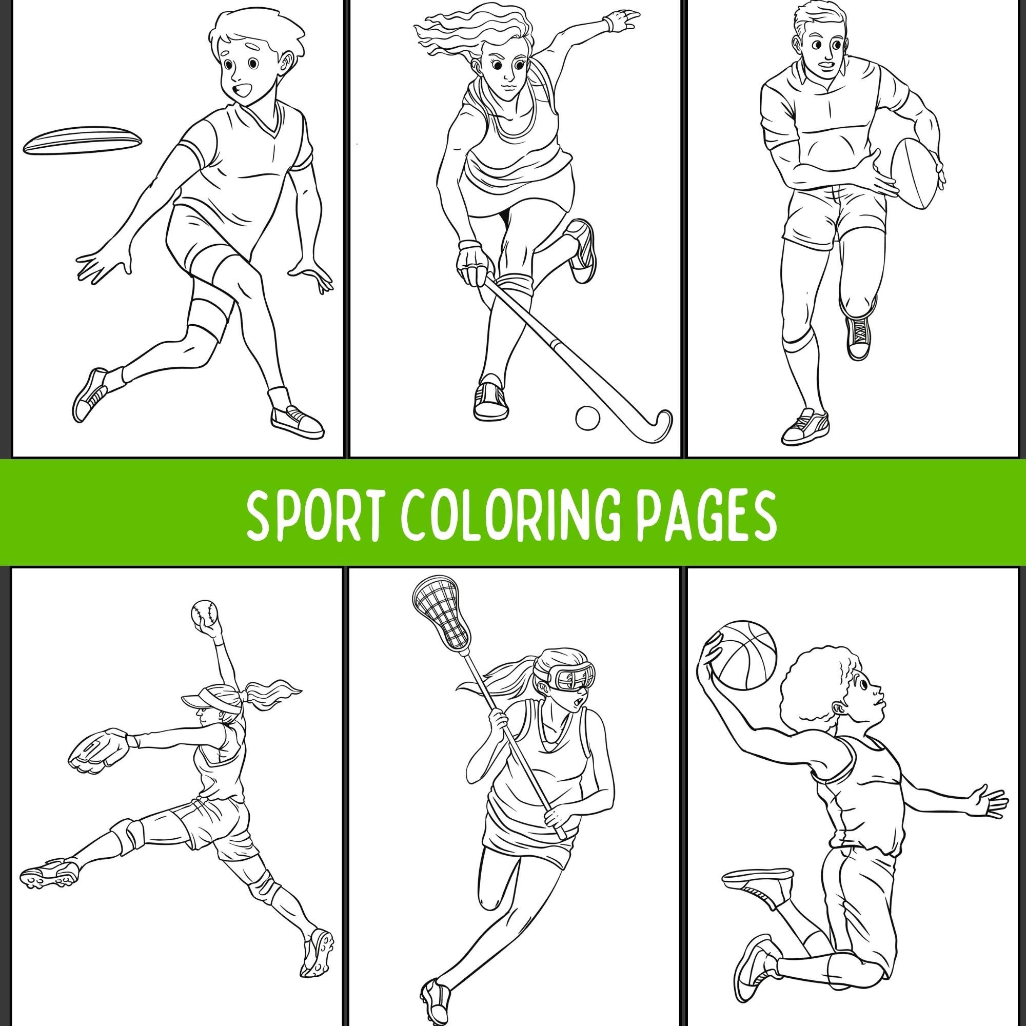 Olympic Sports Coloring Pages