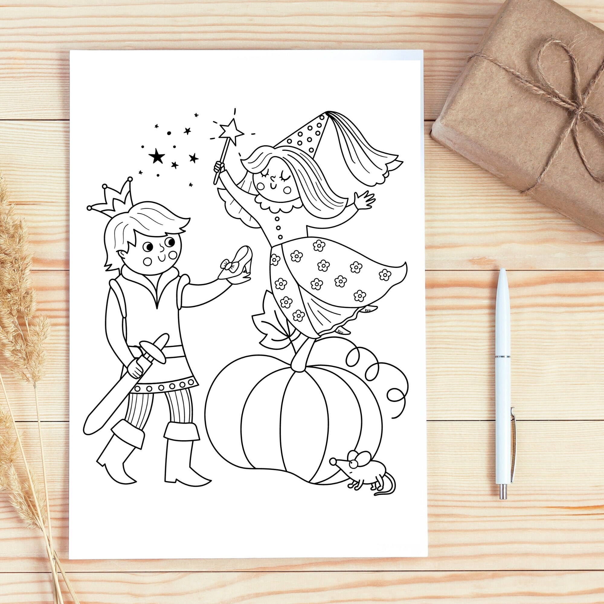 Princess Coloring Pages for Kids, Castle Coloring Pages, Unicorn ...