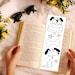 Cute Dog Coloring Bookmarks for Kids, Cute Dog Bookmarks, Printable ...