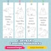 Capybara Coloring Bookmarks, Set of 6 Cute Animal Bookmarks (digital ...